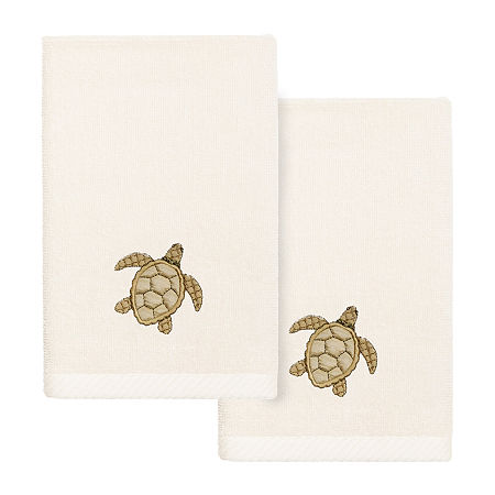 Click here for Linum Home Textiles Tortuga 2-pc. Embellished Fing... prices