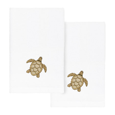Click here for Linum Home Textiles Tortuga 2-pc. Embellished Fing... prices