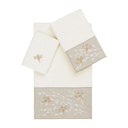 Click here for Linum Home Textiles Braelyn 3-pc. Bath Towel Set... prices
