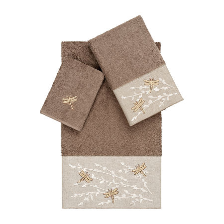 Click here for Linum Home Textiles Braelyn 3-pc. Bath Towel Set... prices