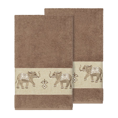 Click here for Linum Home Textiles Quinn 2-pc. Embellished Animal... prices