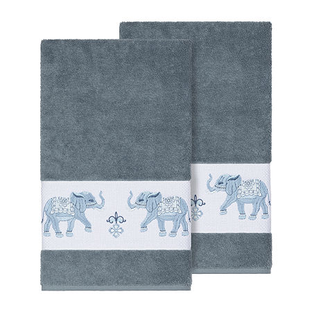 Click here for Linum Home Textiles Quinn 2-pc. Embellished Animal... prices