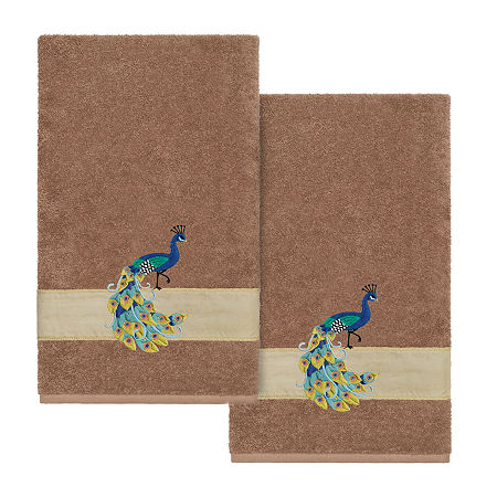 Click here for Linum Home Turkish Cotton Penelope Embellished 2-P... prices