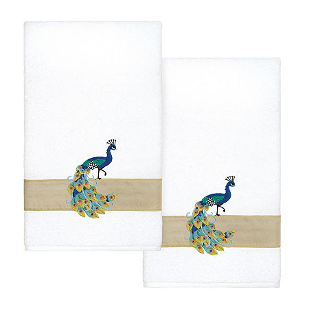 Click here for Linum Home Turkish Cotton Penelope Embellished 2-P... prices