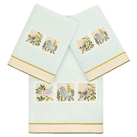 Click here for Linum Home Cotton Belinda Embellished 3-Pc. Towel... prices