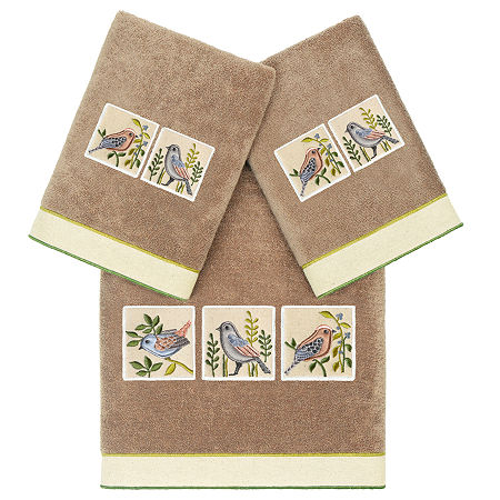 Click here for Linum Home Cotton Belinda Embellished 3-Pc. Towel... prices