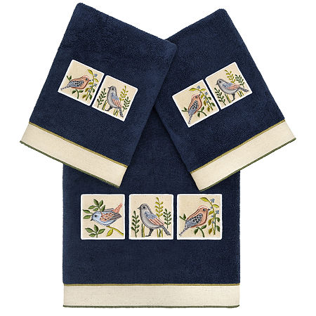Click here for Linum Home Cotton Belinda Embellished 3-Pc. Towel... prices