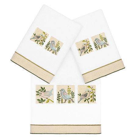 Click here for Linum Home Cotton Belinda Embellished 3-Pc. Towel... prices