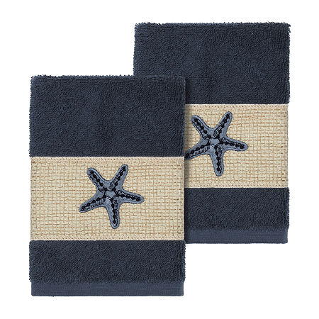 Click here for Linum Home Textiles Lydia 2-pc. Embellished Washcl... prices