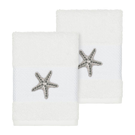 Click here for Linum Home Textiles Lydia 2-pc. Embellished Washcl... prices
