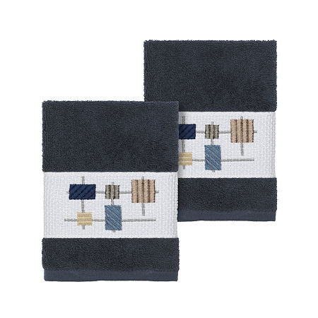 Click here for Linum Home Textiles Khloe 2-pc. Embellished Washcl... prices