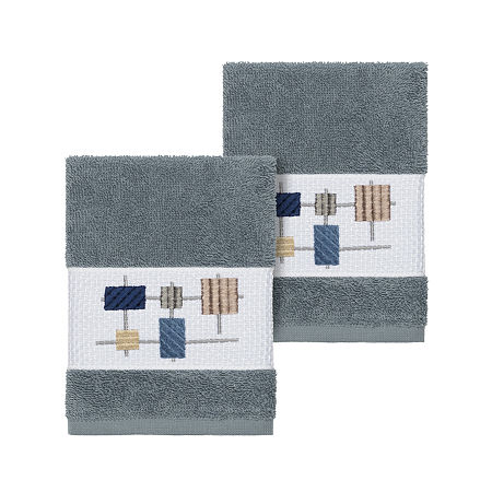 Click here for Linum Home Textiles Khloe 2-pc. Embellished Washcl... prices
