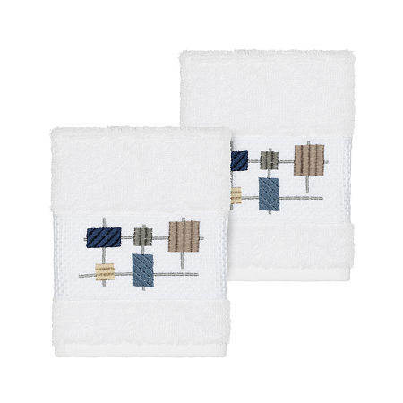 Click here for Linum Home Textiles Khloe 2-pc. Embellished Washcl... prices