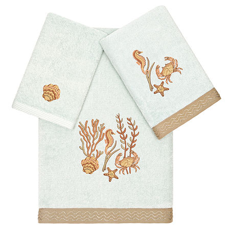 Click here for Linum Home Turkish Cotton Aaron Embellished 3-Pc.... prices