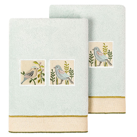 Click here for Linum Home Turkish Cotton Belinda Embellished 2-Pc... prices