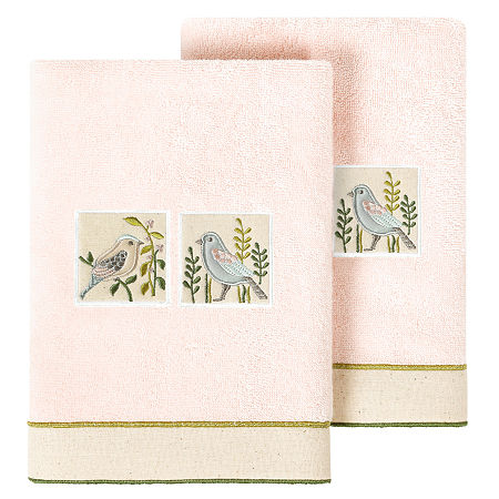 Click here for Linum Home Turkish Cotton Belinda Embellished 2-Pc... prices