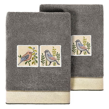 Click here for Linum Home Turkish Cotton Belinda Embellished 2-Pc... prices