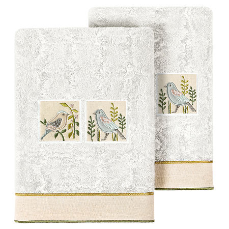 Click here for Linum Home Turkish Cotton Belinda Embellished 2-Pc... prices