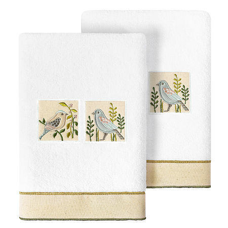 Click here for Linum Home Turkish Cotton Belinda Embellished 2-Pc... prices