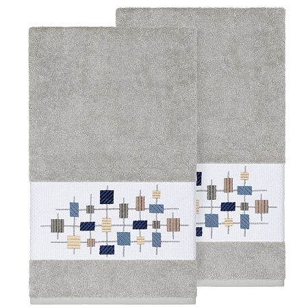 Click here for Linum Home Textiles Khloe 2-pc. Embellished Geomet... prices