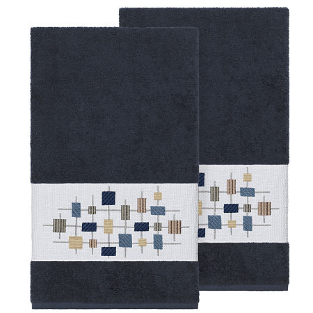 Click here for Linum Home Textiles Khloe 2-pc. Embellished Geomet... prices