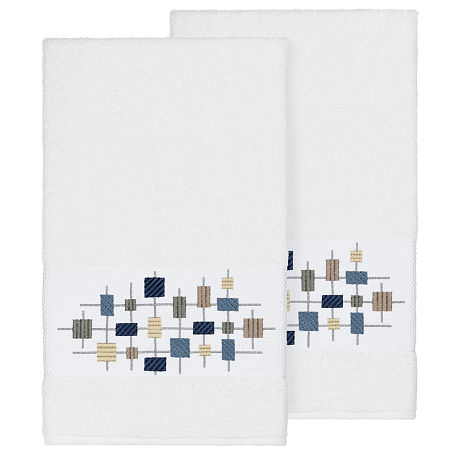 Click here for Linum Home Textiles Khloe 2-pc. Embellished Geomet... prices