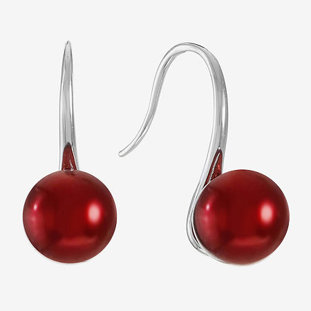 Click here for Monet Jewelry Timeless Silver Tone & Red Womens Si... prices
