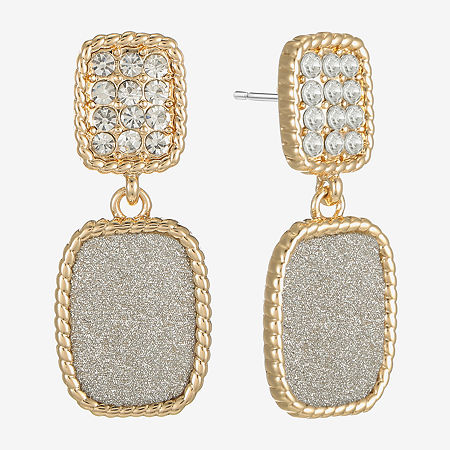 Click here for Monet Jewelry Rope Twist Womens Glass Rectangular... prices