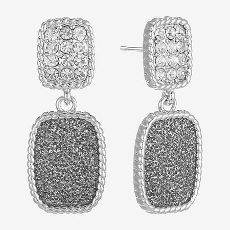 Click here for Monet Jewelry Rope Twist Womens Glass Rectangular... prices