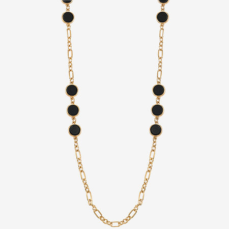 Click here for Liz Claiborne Gold Tone & Black Womens 36 Inch Str... prices