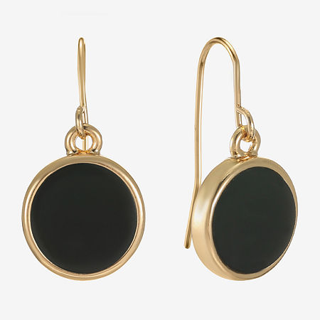 Click here for Liz Claiborne Gold Tone & Black Womens Round Drop... prices