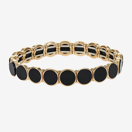 Click here for Liz Claiborne Gold Tone & Black Womens Round Stret... prices