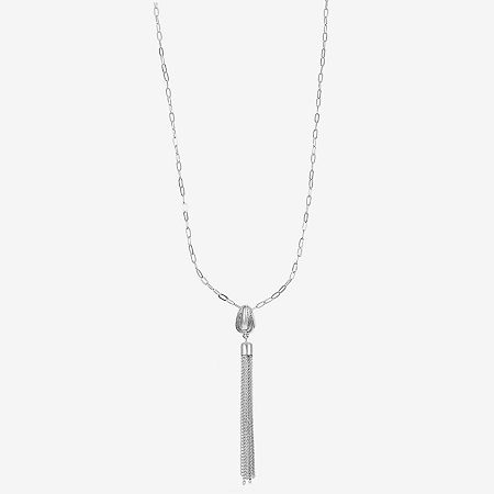 Click here for Liz Claiborne Tassel Womens Oval 34 Inch Pendant N... prices