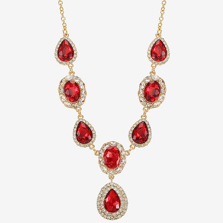 Click here for Monet Jewelry Gold Tone Halo Frontal Womens Glass... prices