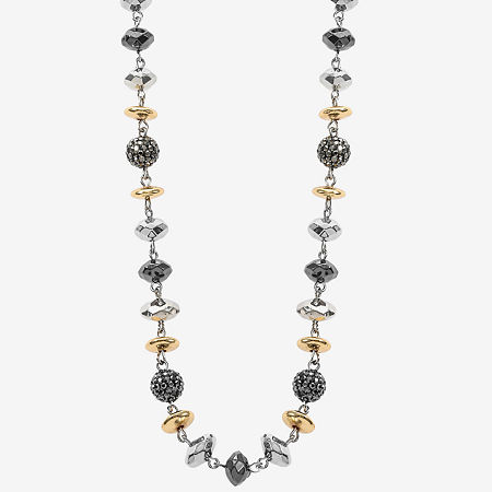 Click here for Liz Claiborne Tri Tone Beaded Womens 17 Inch Colla... prices