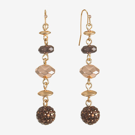 Click here for Liz Claiborne Tri Tone Beaded Womens Drop Earrings... prices