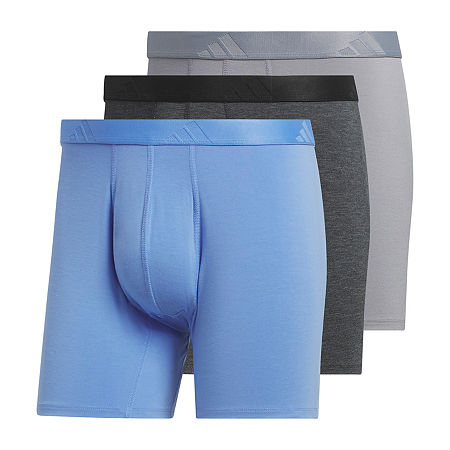 Click here for adidas Luxe Comfort Mens 3 Pack Boxer Briefs 51593... prices