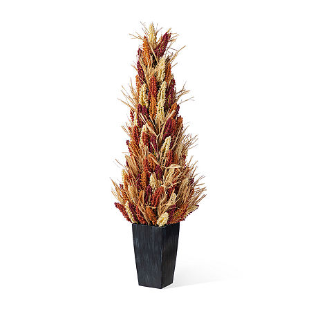 Click here for Glitzhome 38H Fall Multi-Colored Sorghum Porch Tre... prices
