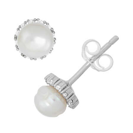 Click here for White Cultured Freshwater Pearl Sterling Silver 6.... prices