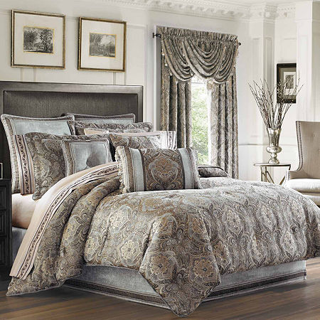 J Queen New York Provence Comforter Set  California King - Stone