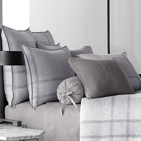 Oscar Oliver Leighton Duvet Cover  Full/Queen - Grey