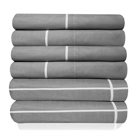 Click here for Sweet Home Collection Window Pane Printed Sheet Se... prices