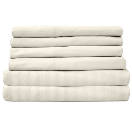 Click here for Sweet Home Collection Dobby Stripe Microfiber Wrin... prices