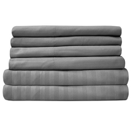 Click here for Sweet Home Collection Dobby Stripe Microfiber Wrin... prices