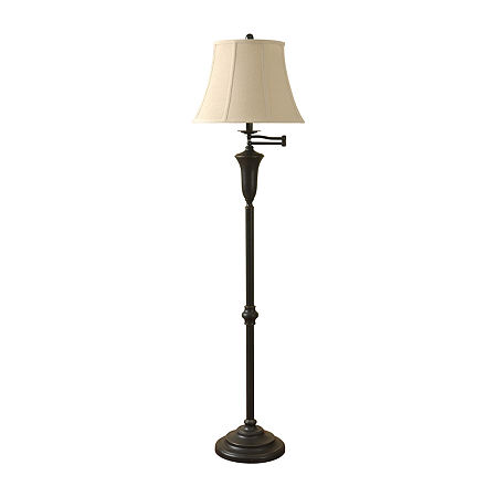 Click here for Stylecraft Madison Floor Lamp  One Size  Brown prices