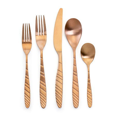 Click here for MegaChef La Vague 20-pc. 18/10 Stainless Steel Fla... prices