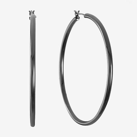 Click here for Liz Claiborne Womens 50mm Hypoallergenic Hoop Earr... prices