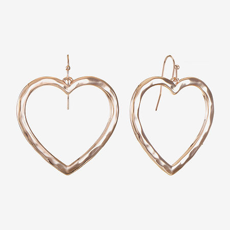 Click here for Liz Claiborne Womens Heart Drop Earrings  One Size... prices
