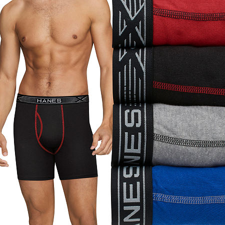Click here for Hanes Sport X-Temp Comfort Mens 4 Pack Boxer Brief... prices