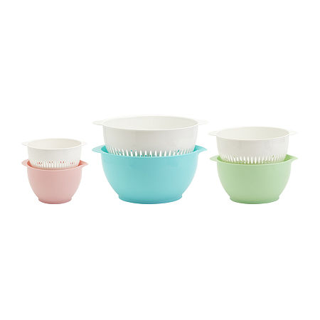 Click here for Basic Essentials 6-pc. Mixing Bowl and Colander Se... prices